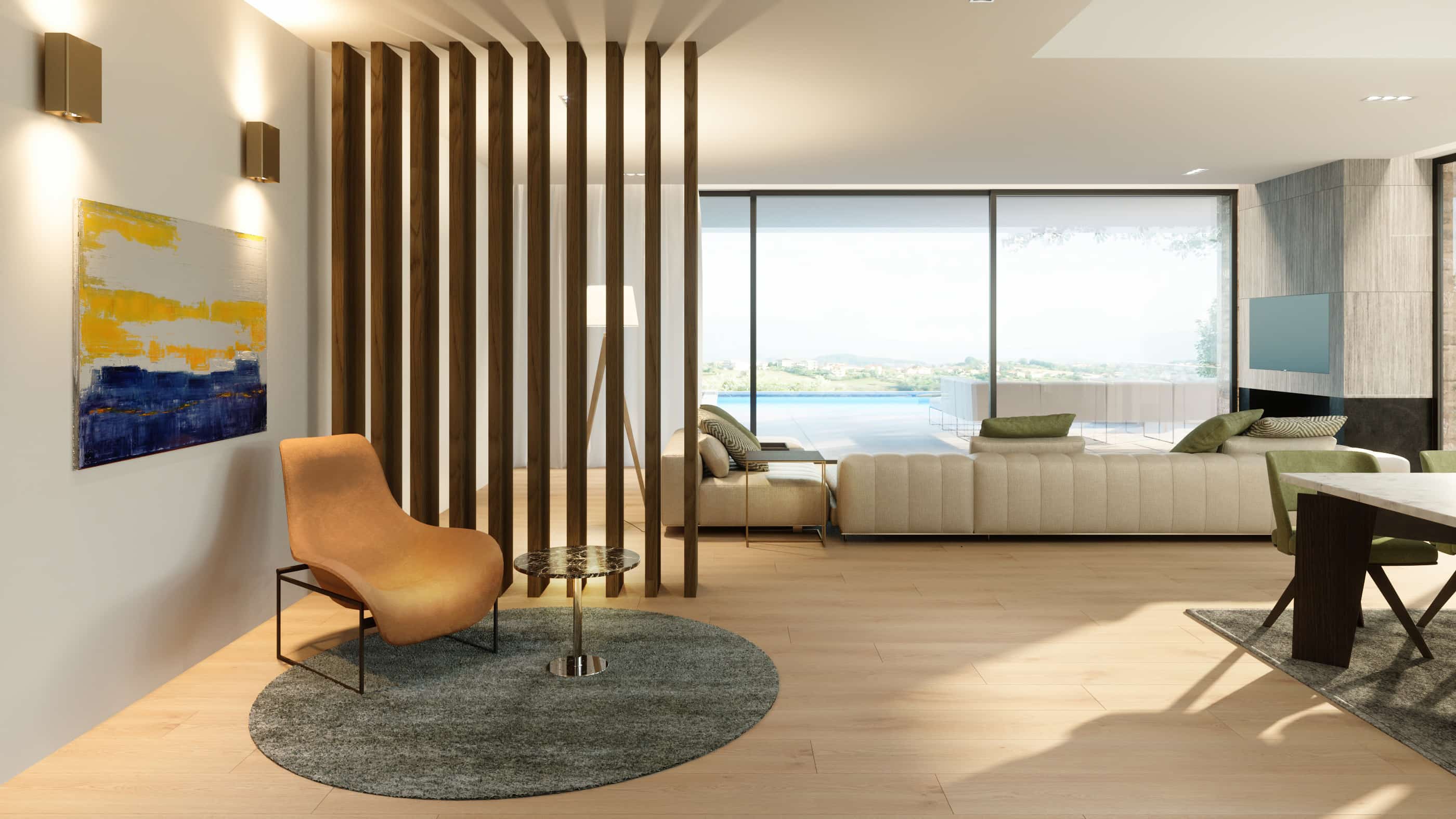 Дневна и спална (listing) | Rigips